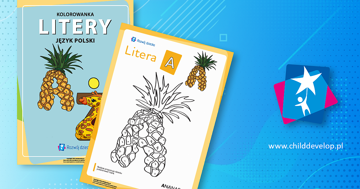 Kolorowanka „Litery alfabetu polskiego”: litera „P” – do druku karty ...